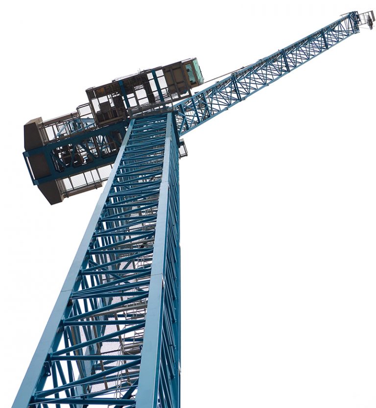 60m Saez SL 450 luffing jib tower cranes for luxury apartments ...